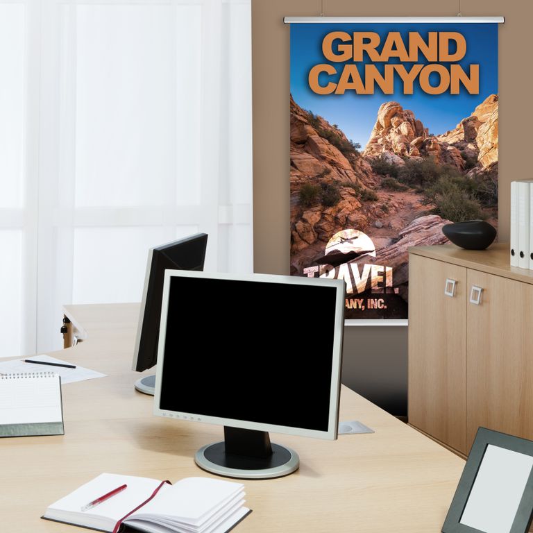 High Quality 36" Wide Poster Snap Poster Hanger | Shop Now