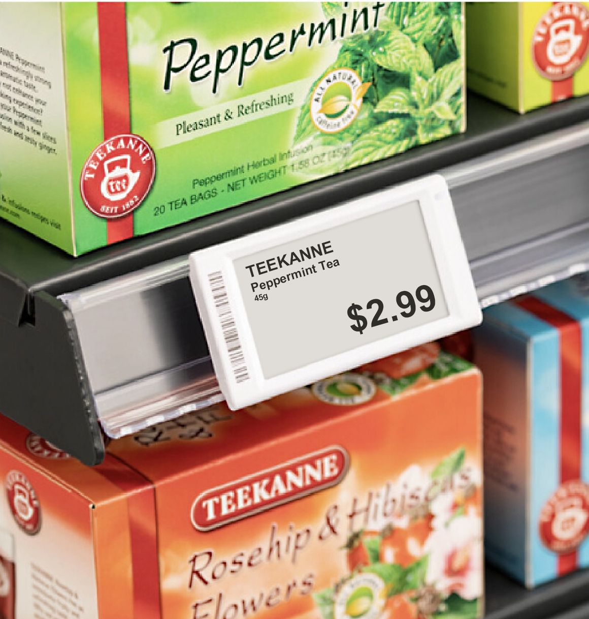 ESL Rails & Adapters for Retail Shelving | VKF Renzel USA