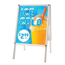 Anodized Aluminum A-Frame Signs | Renzel USA