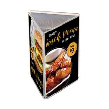 Multi-Sided Acrylic Tabletop Sign Holders | Renzel USA