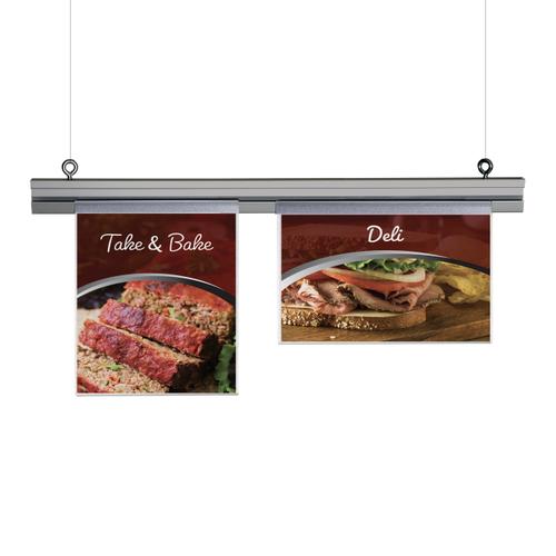 Poster Hooks for Hanging Rails | Shop Display Hardware