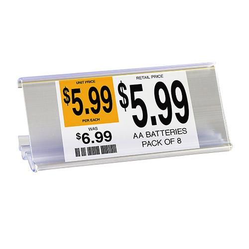 Improve Visibility with Shelf Sign Holders for Retail