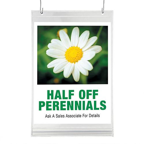 Protective Plastic Poster Sleeves for Retail Displays