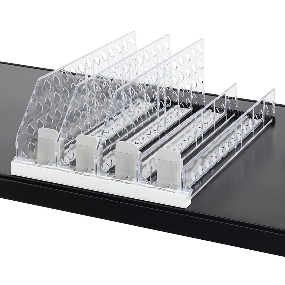 Series ROS Shelf Divider, Shelf Pusher and Mounting Rail Kit