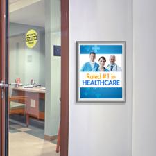 Fire Resistant Snap Frames with Galvanized Steel Backing