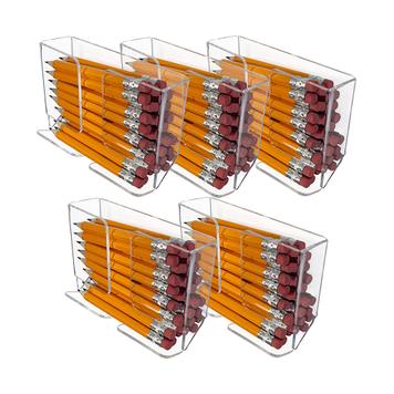 Acrylic Pencil Dispenser | Holds Up To 35 Mini Pencils